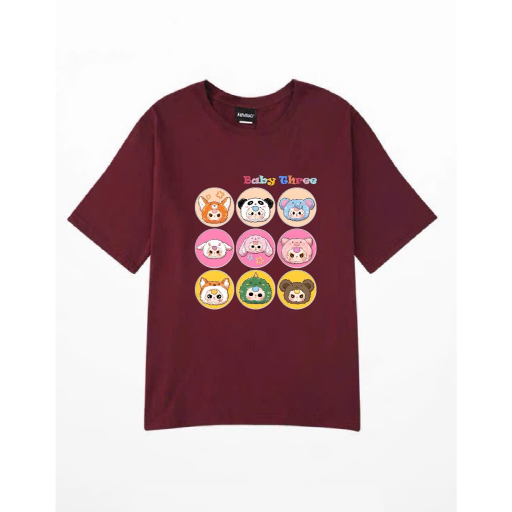 可愛 BBT BBTHREE VER 4 尺碼 T 恤