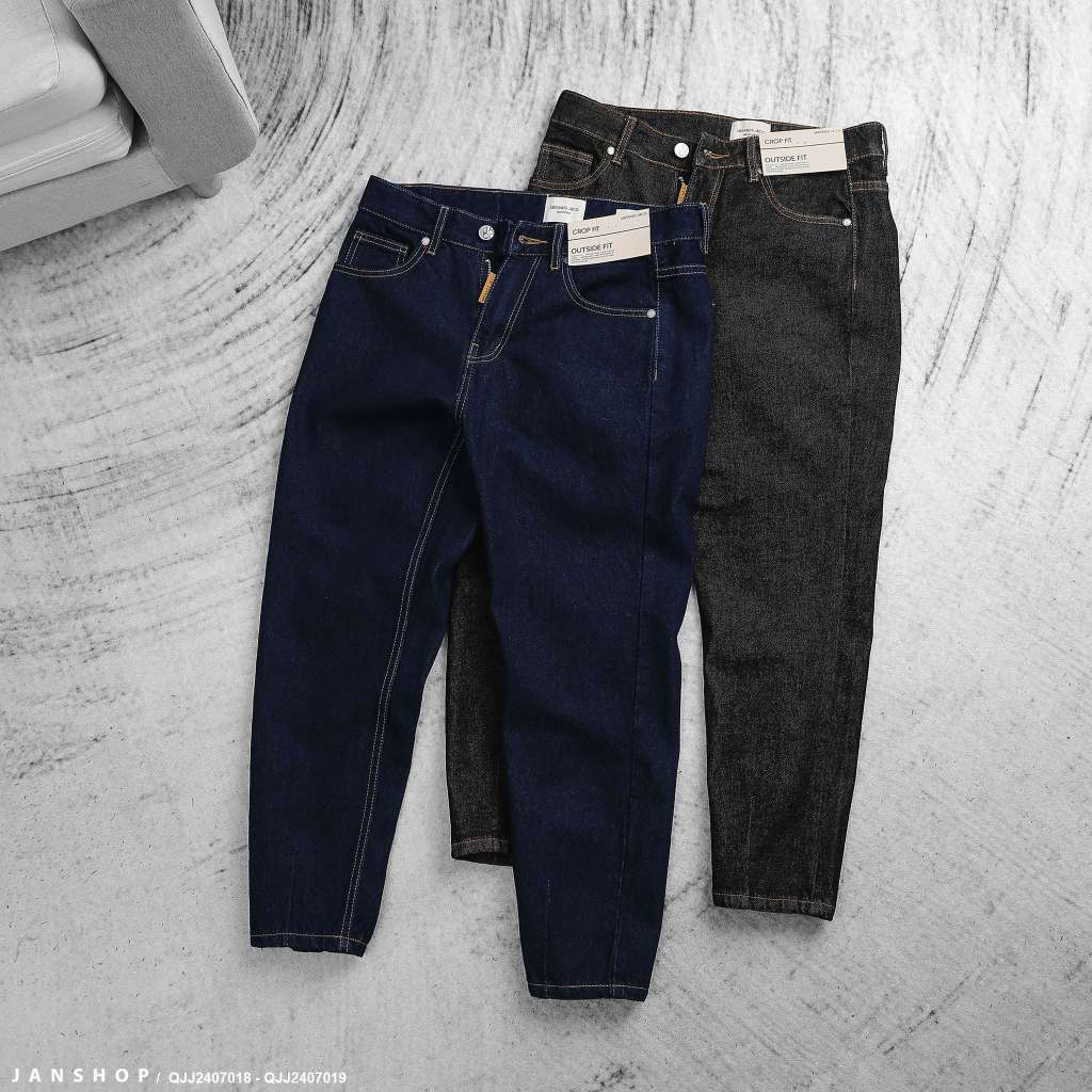 J&co form Crop Fit Edgar Jeans,彈力牛仔麵料,輕質及踝形式 | 蝦皮購物