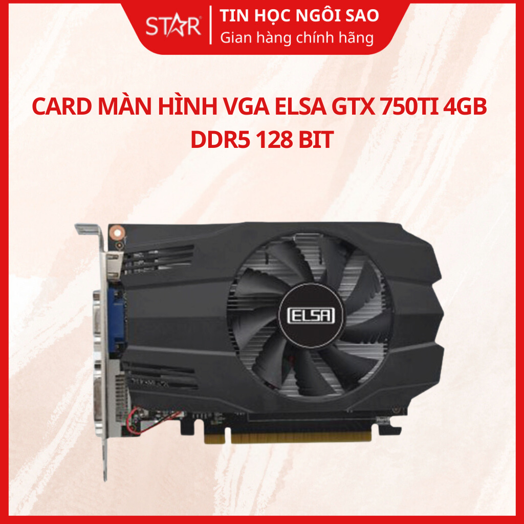 ELSA GTX 750Ti 4GB DDR5 128 位 VGA 顯卡 - | 蝦皮購物