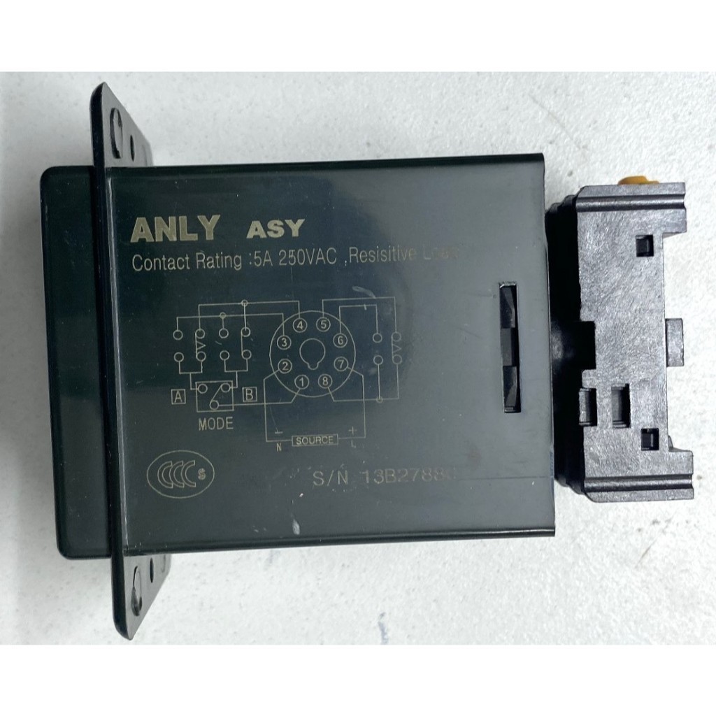 (ANLY) 定時器 ASY-3SM / 220V 0.1s-999m (ANLY) | 蝦皮購物