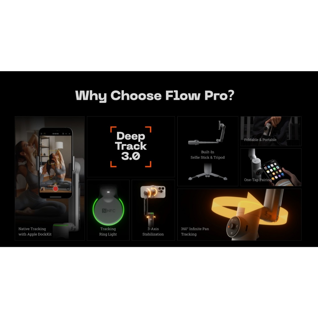 防震健身房 Insta360 Flow 360 Pro 2025 手機 | 蝦皮購物