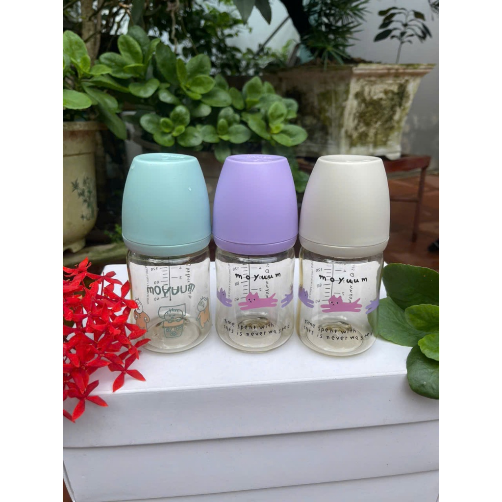 (免費奶嘴)MOYUUM 奶瓶 160ml 和 260ml | 蝦皮購物