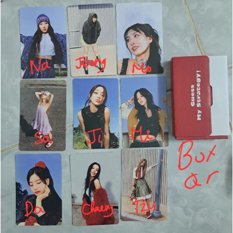 正版 NEMO 卡戰略 TWICE NAYEON MOMO SANA MINA JIHYO JEONGYEON CHAE | 蝦皮購物