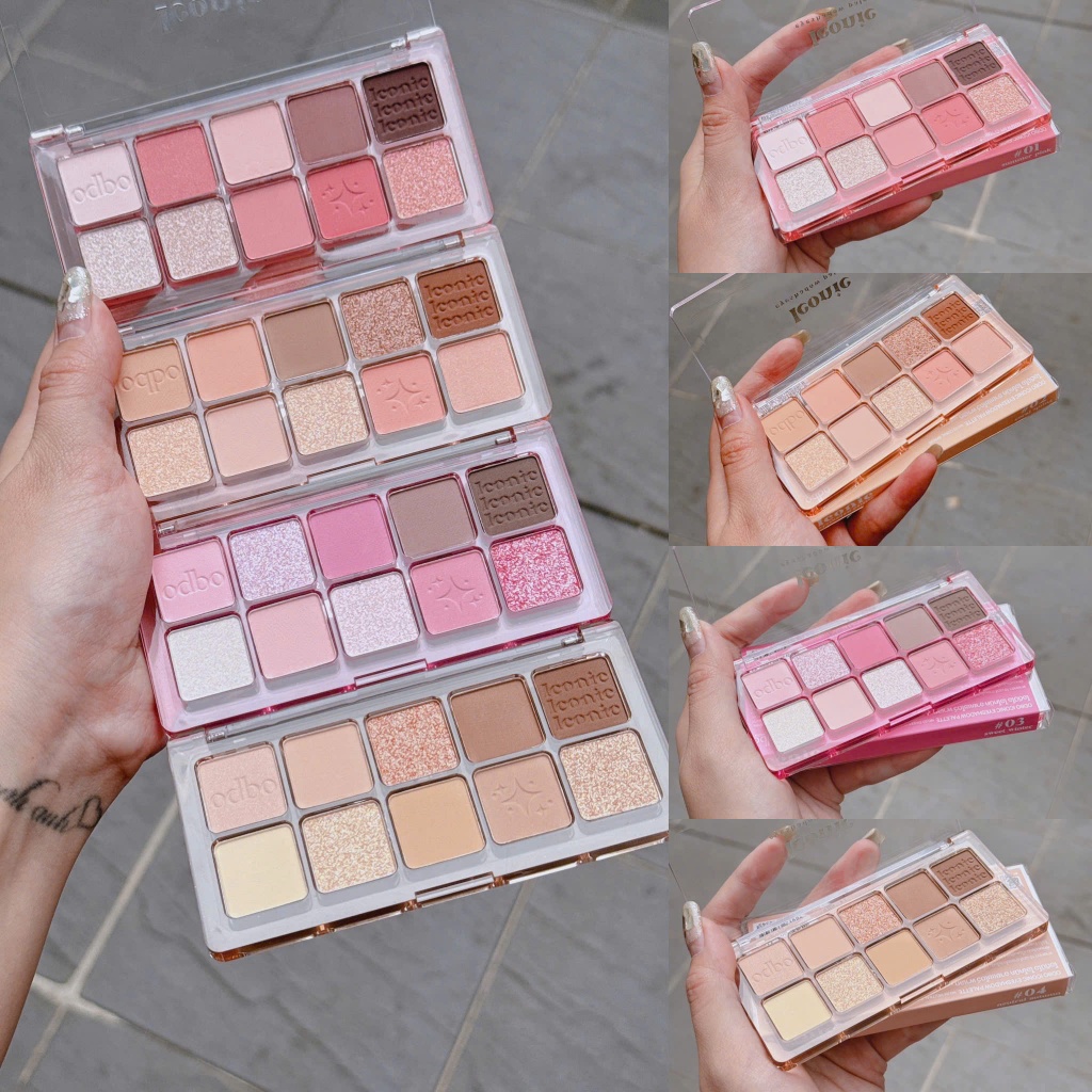 Odbo 標誌性 OD2029 10 盤眼影盤 | 蝦皮購物