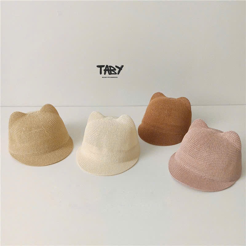 [TABY] 男孩女孩軟草帽 46-48cm M20 | 蝦皮購物