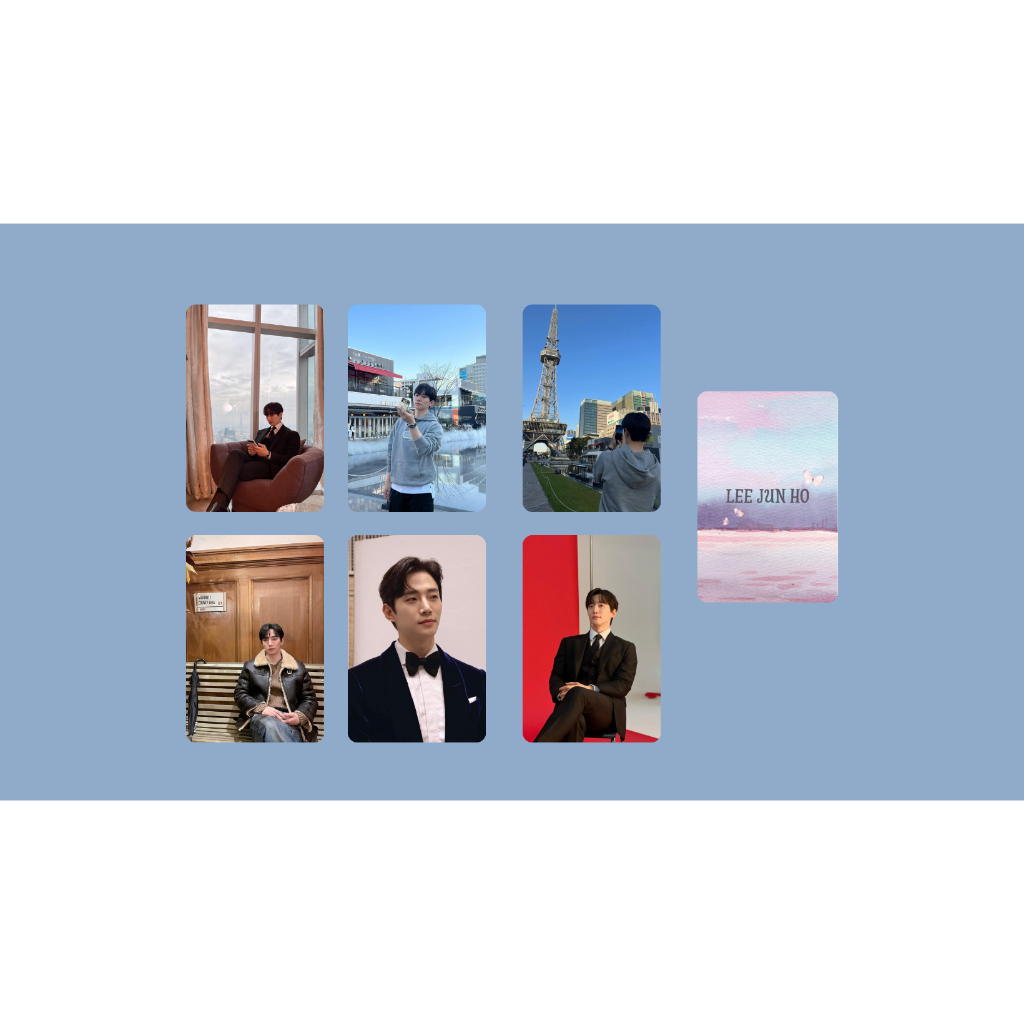 Lee Jun Ho-Lee Junho actor 圓角卡組 | 蝦皮購物