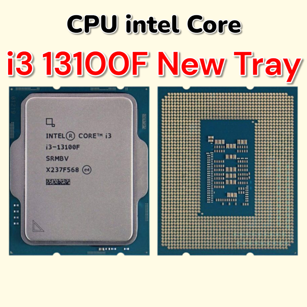 Intel Core i3 13100F CPU - 新托盤 - - - 地板 | 蝦皮購物