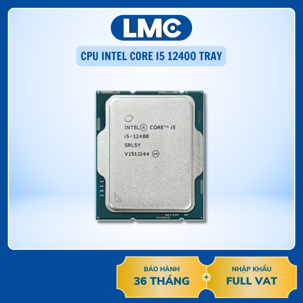 [FULL VAT] 英特爾酷睿 i5 12400 / i3 12100 托盤新 CPU(高達 4.4Ghz,6 核 1 | 蝦皮購物