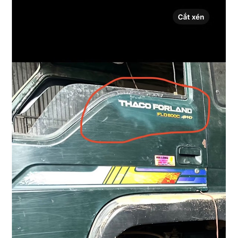 Thaco Forland FLD800C 4wd 卡車貼紙 | 蝦皮購物