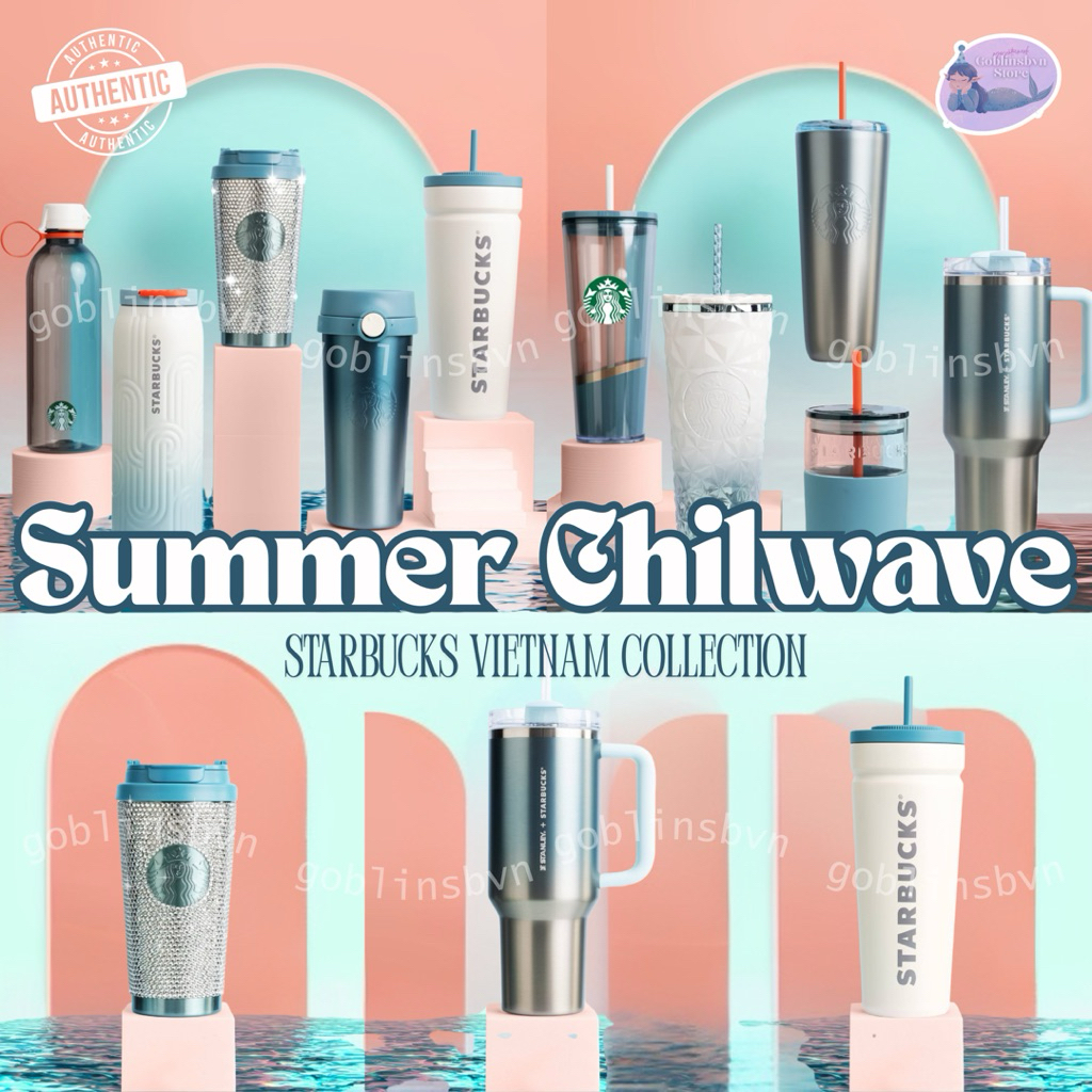 Starbucks 正品 - Thermos Bottle Summer Chillwave 系列 2025 | 蝦皮購物