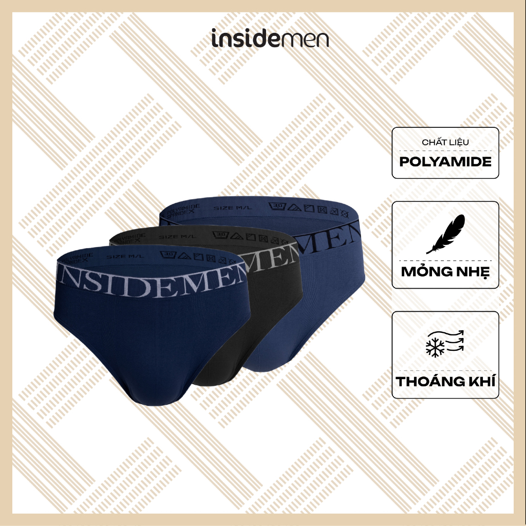 Insidemen 無縫技術 IBF125 男士無縫三角褲 | 蝦皮購物