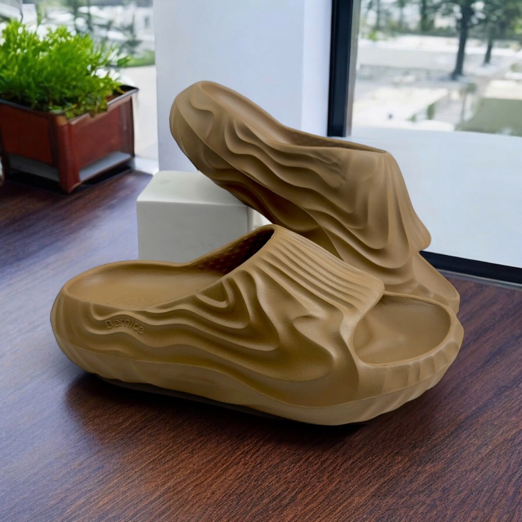 男女款涼鞋,採用獨石模壓交叉帶製成,獨特波浪設計,採用超輕,舒適耐用 EVA 材料製成 D7725 | 蝦皮購物