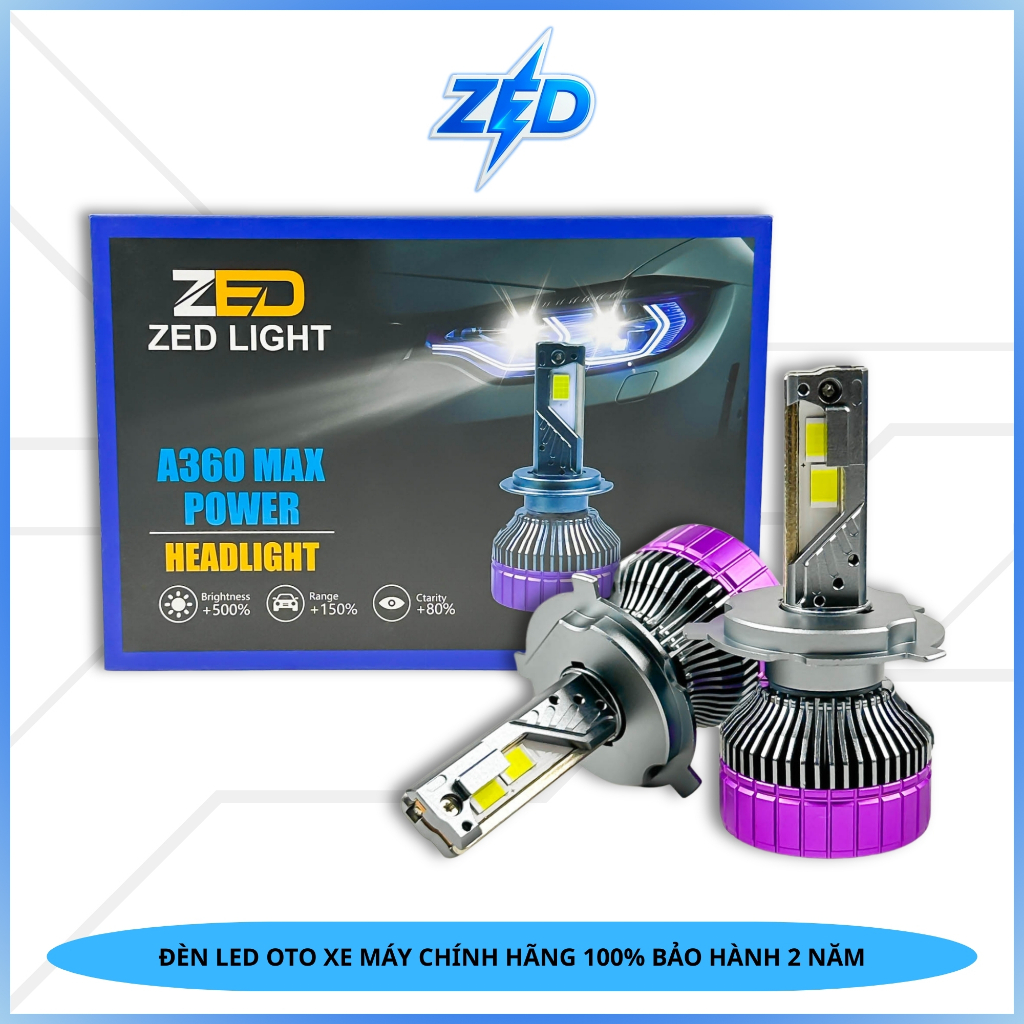 A360 MAX POWER ZED LIGHT LED 大燈 - 180W 超寬燈,200m 光束 - 適用於汽車、S | 蝦皮購物
