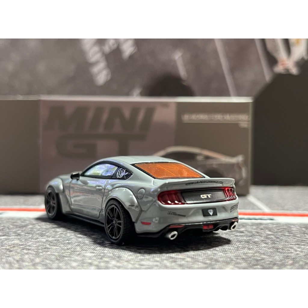 MINI GT 470 Ford Mustang GT LB-Works Grey | 蝦皮購物