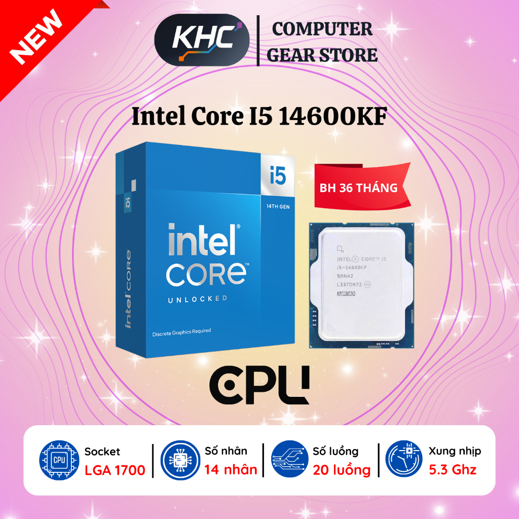 英特爾酷睿 i5 CPU 12600KF/13600KF/14600KF - (全幅) | 蝦皮購物