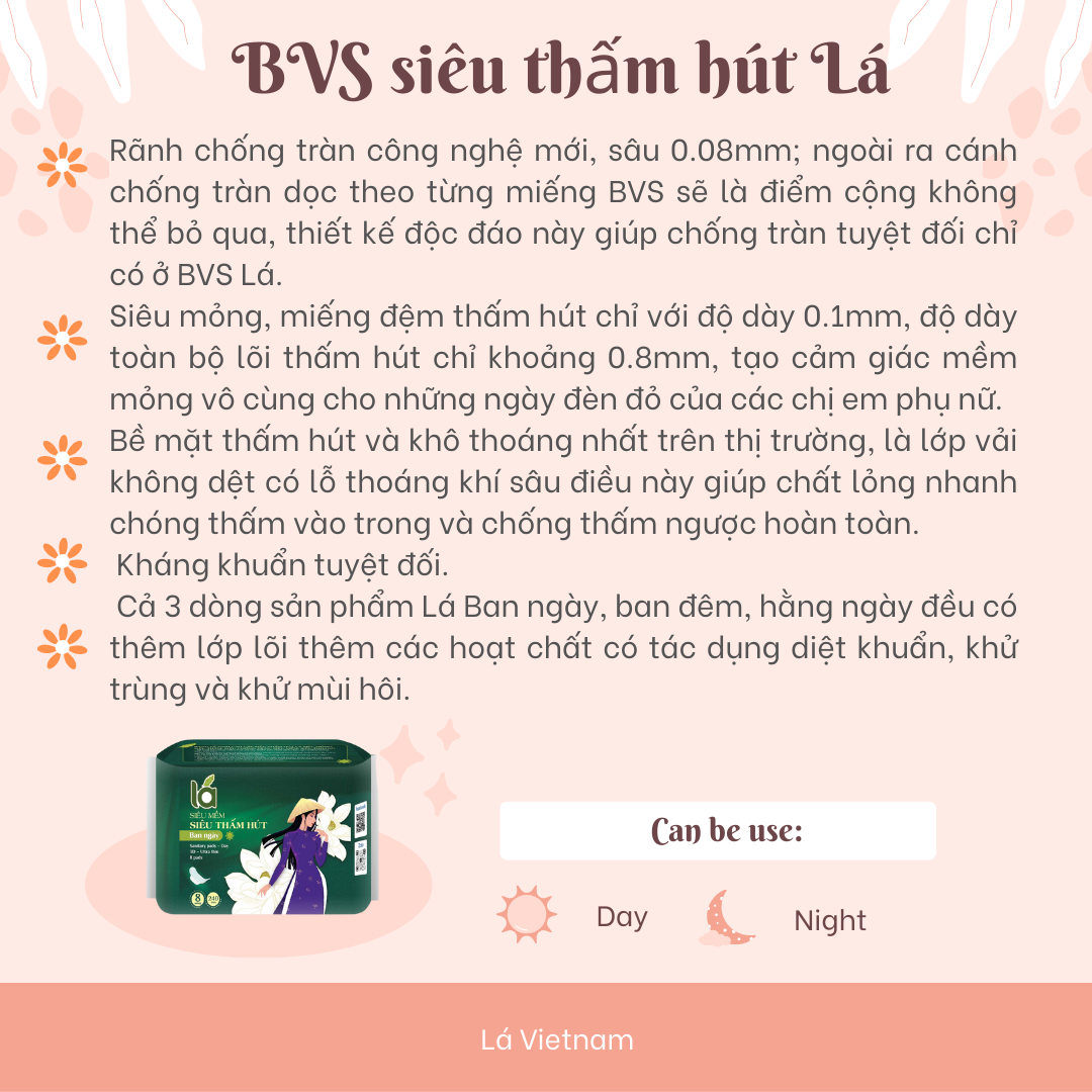 3 件裝超吸水優質葉 BVS 日夜和每日組合 | 蝦皮購物