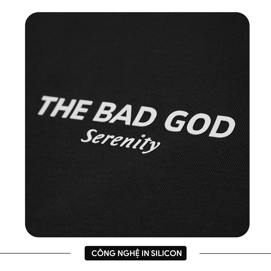 The Bad God Serenity Back To School Form Boxy Cotton Syn 印花矽 | 蝦皮購物