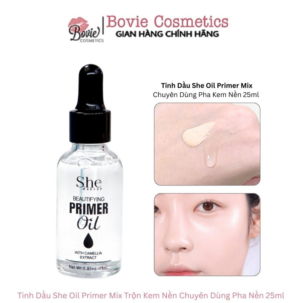 She Oil Primer Mix 專業粉底混合物 25ml | 蝦皮購物