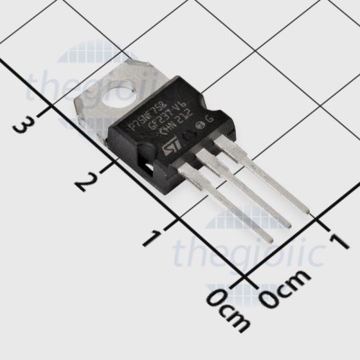 [2 件]- P75NF75 N 通道 MOSFET 75V 80A TO-220 | 蝦皮購物